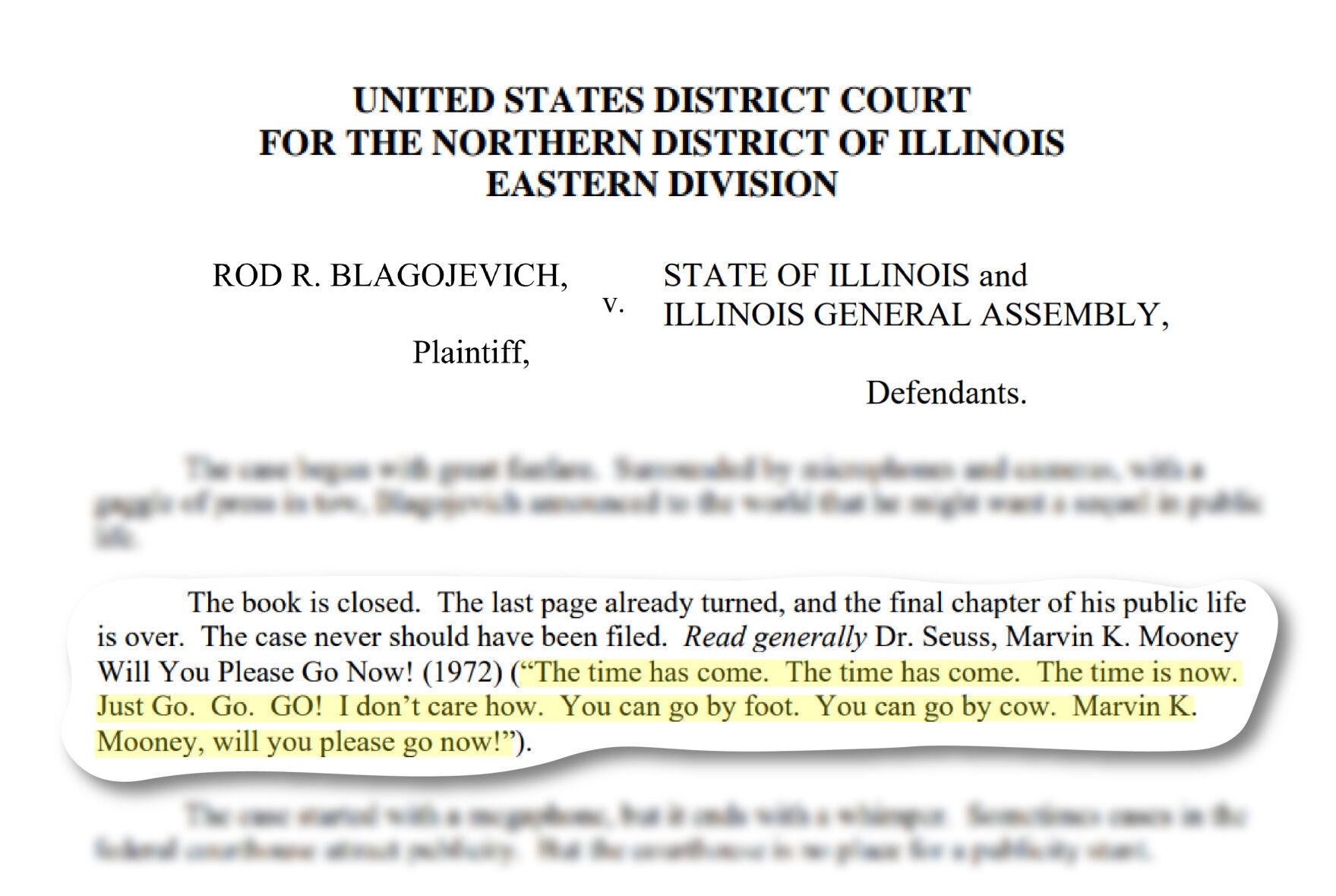 Judge rips Blagojevich’s ‘publicity stunt’ | Local News | advantagenews.com