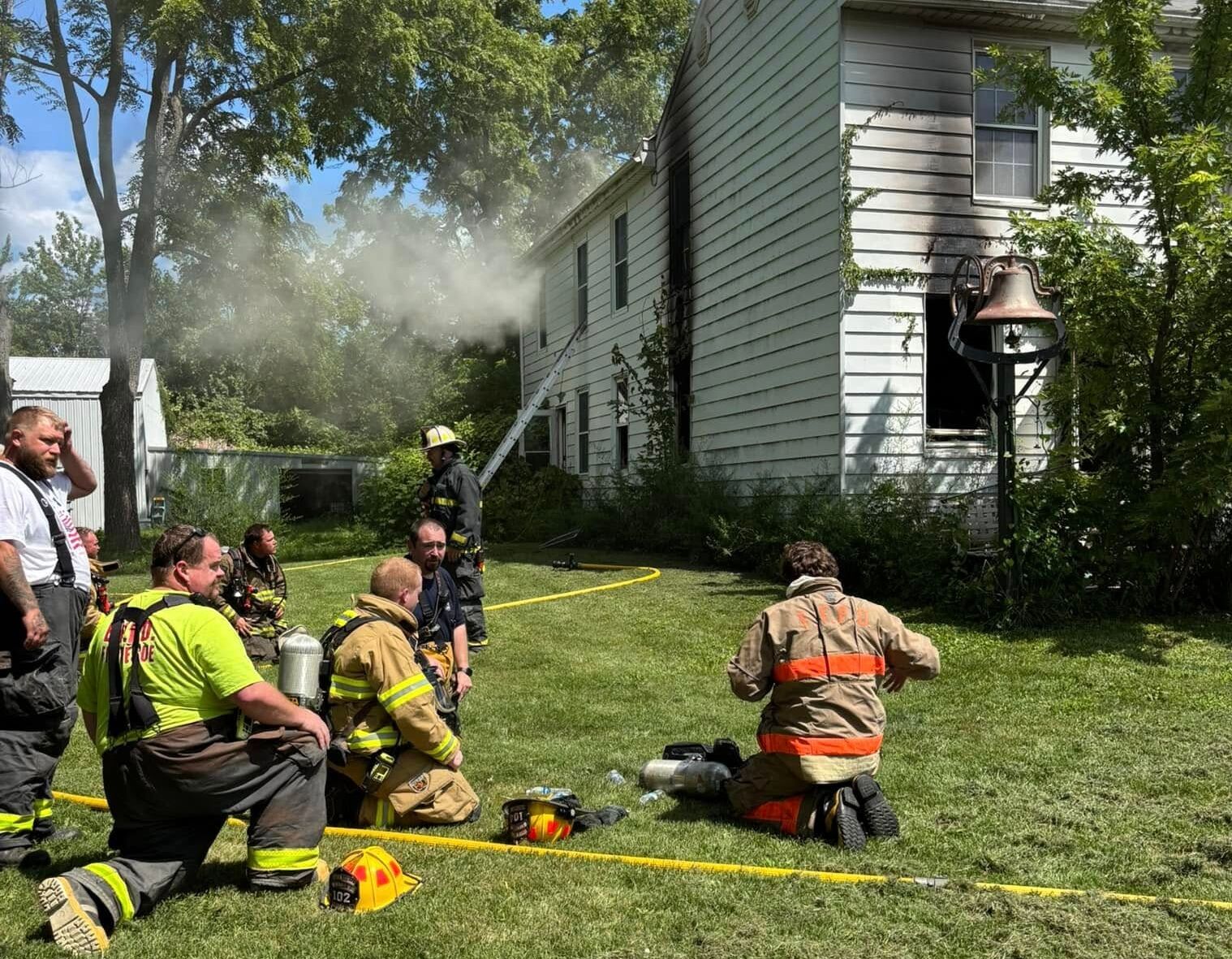Farm house fire draws multi-agency response | Local News ...