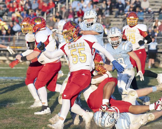 PHOTOS - Roxana Shells 56, Stanford-Olympia Spartans 30 - Class 3A ...