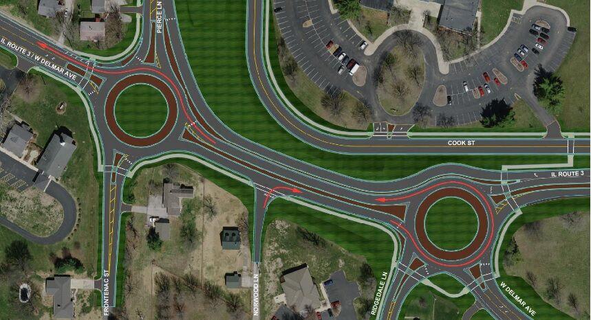 TOP STORY REVIEW: Godfrey roundabout | Local News | advantagenews.com