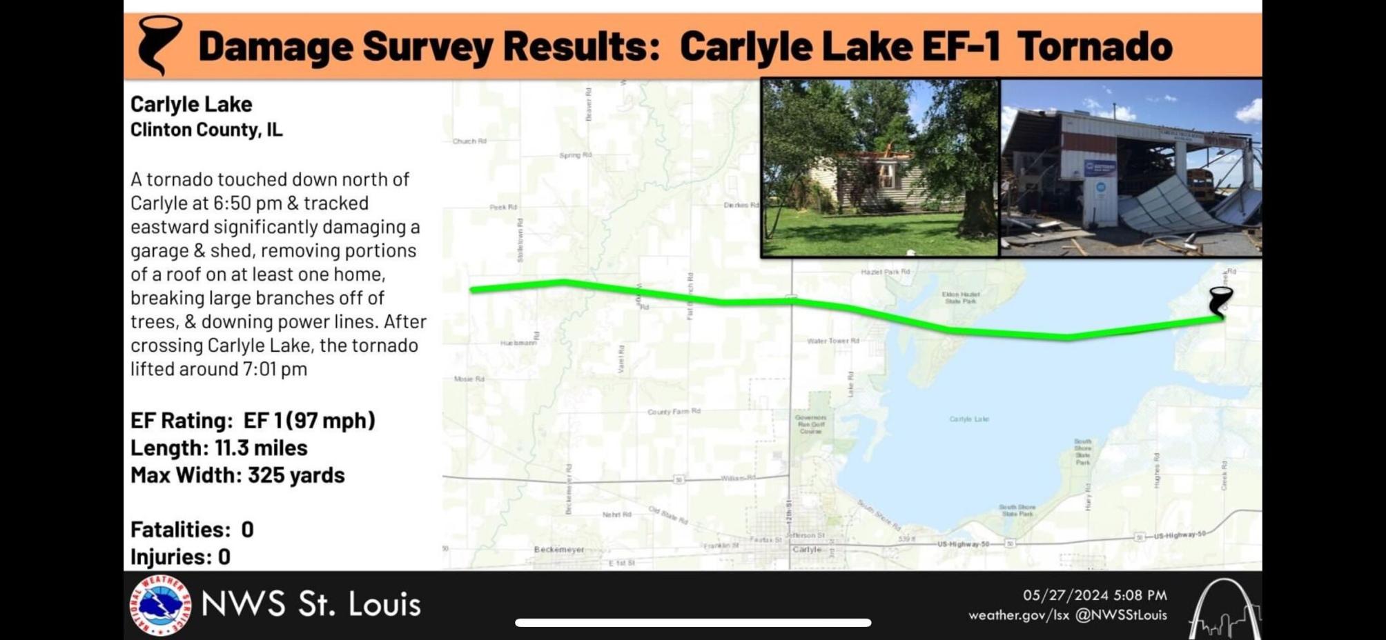 Weather services confirms several tornadoes | Local News | advantagenews.com