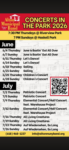 Alton Muny Band is ready for Summer shows | Local News | advantagenews.com