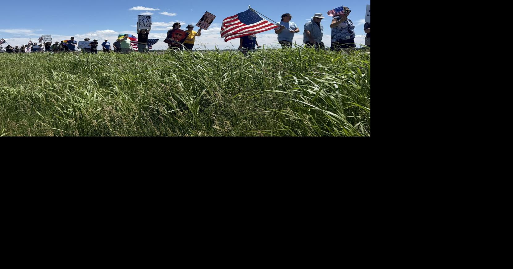 Anti-Trump march and rally held in Alton | Local News | advantagenews.com