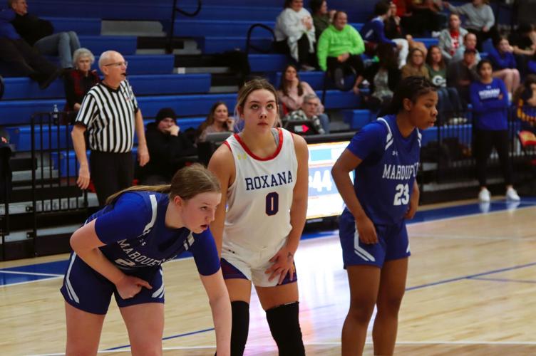 PHOTOS: Girls basketball - Roxana Shells 41, Marquette Explorers 34 (OT ...