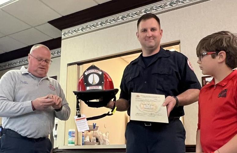 Promotions and retirements in Godfrey Fire Protection District | Local ...