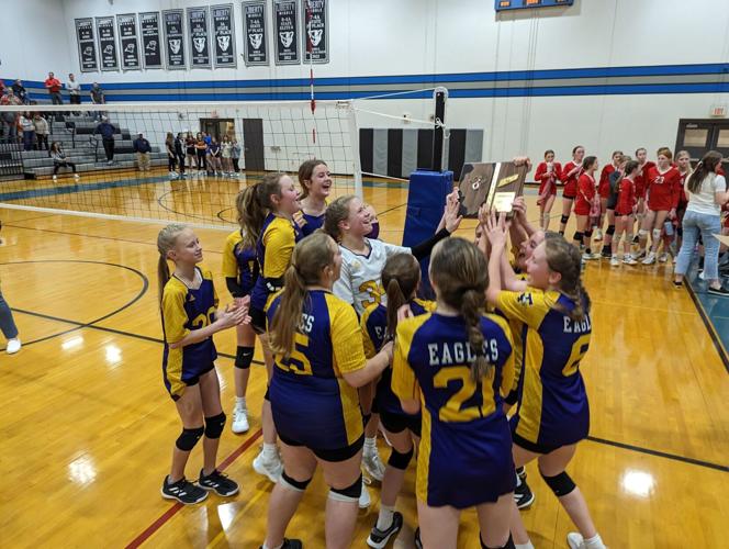 Trimpe Eagles 7th grade volleyball ends the season at 24-3 | Sports ...