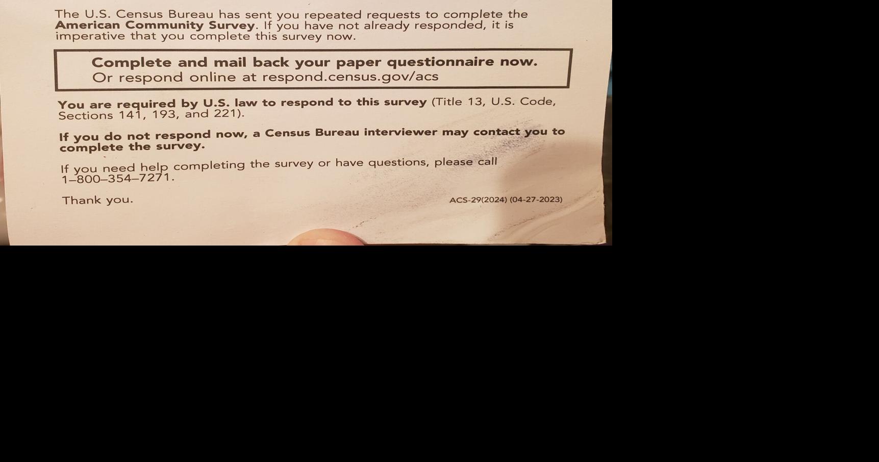 Census postcard is legit | Local News | advantagenews.com