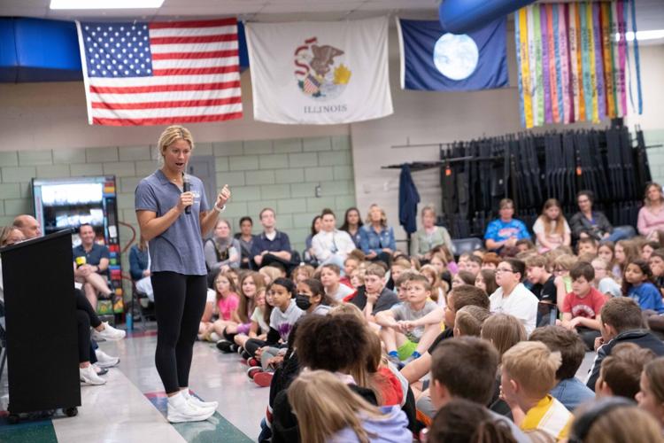 Olympic swimmers visit Roxana school | Local News | advantagenews.com
