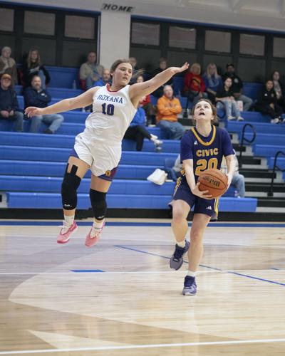 PHOTOS: Girls basketball - CM Lady Eagles 67, Roxana Lady Shells 29 ...