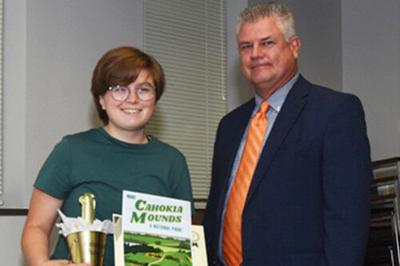GCHS' Relleke wins first place in Cahokia Mounds contest | Local News ...