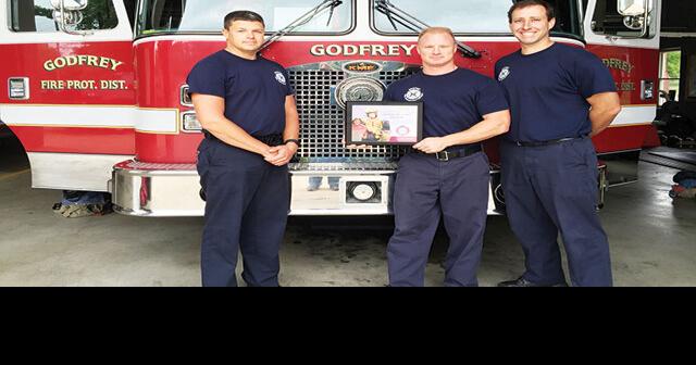 Godfrey firefighters raise $4,000 to fight muscle disease | News ...