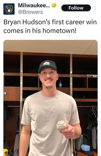 Brewers blank Cardinals - Former AHS pitcher Bryan Hudson picks up 1st ...
