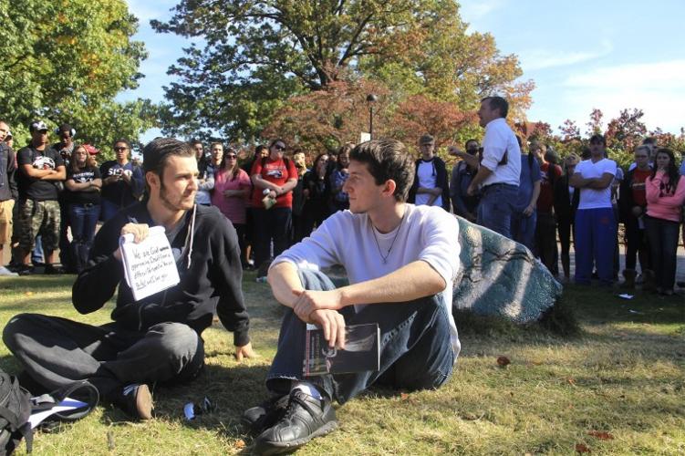 Students drive evangelist off campus | Main Campus | alestlelive.com