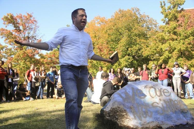 Students drive evangelist off campus | Main Campus | alestlelive.com