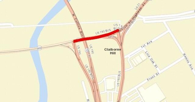 Overnight closures begin tonight in Covington at Boston Street/US 190 ...