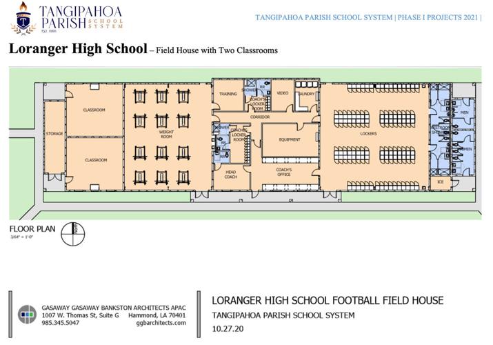 Officials celebrate ground breaking for new Loranger High Field House ...