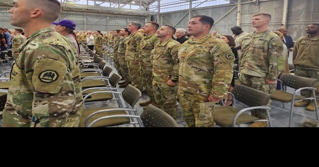 Hammond-area Guard unit holds deployment ceremony for troops | Latest ...