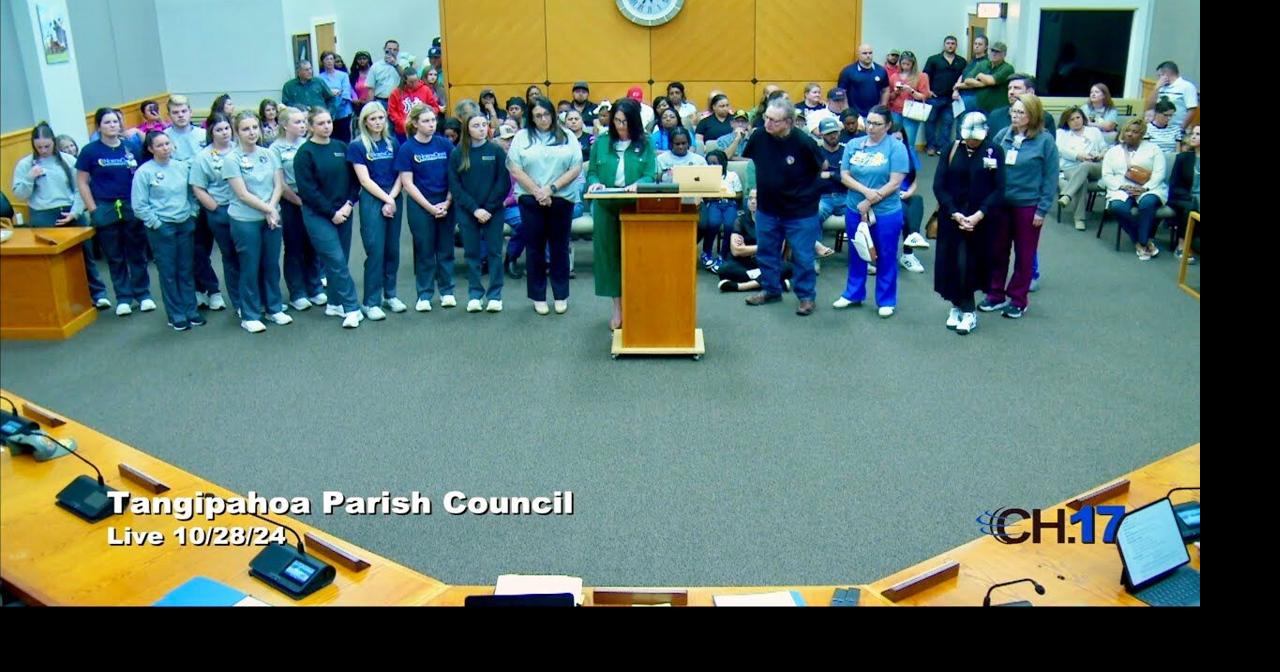 Tangipahoa Parish Council | October 28, 2024 | Public Meetings | an17.com