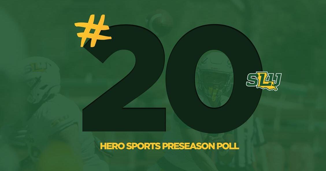 SLU ranked 20th in HERO Sports FCS Preseason Top 25 | Sports | an17.com