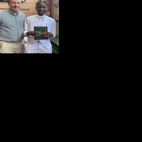 Christopher Drake Award Presented at Natalbany Middle | Education ...