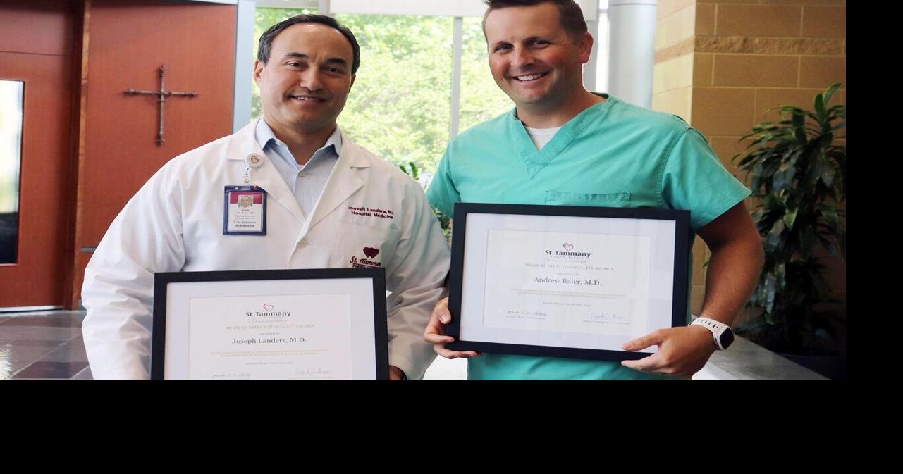 Drs. Joseph Landers, Andrew Bair recognized for implementation of ...