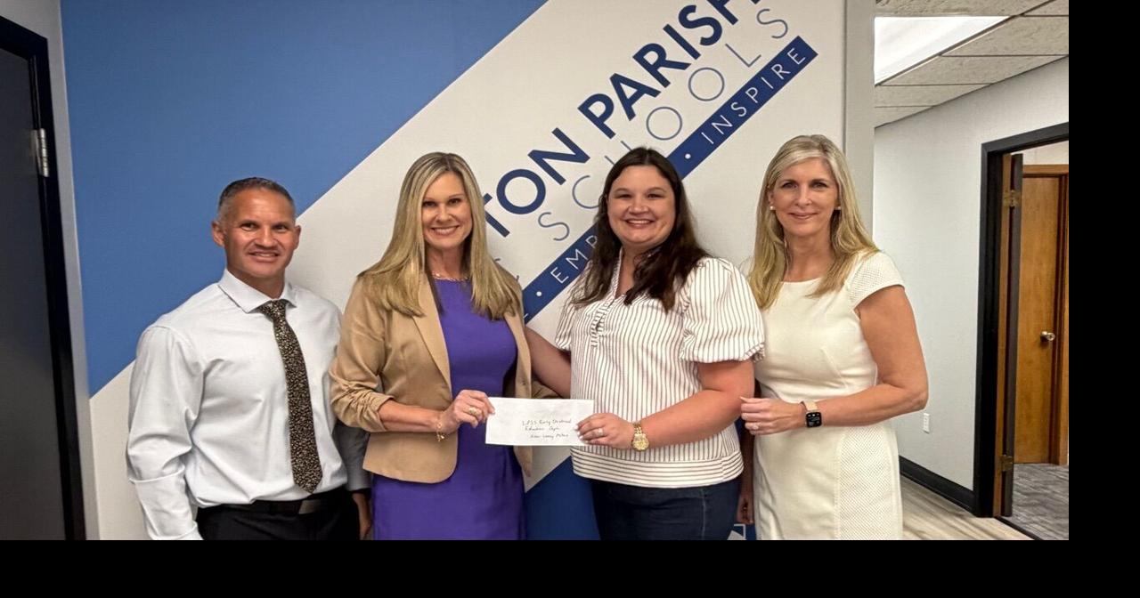 LPPS Early Childhood Program receives donation from H. Allen and ...