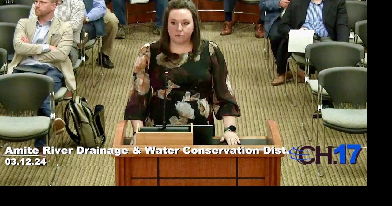 Amite River Basin Drainage and Water Conservation Commission | March 12 ...