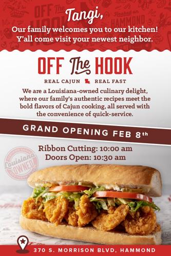 Off the Hook celebrates ribbon cutting, grand opening Thursday in ...