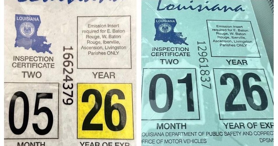LSP: 2026 inspection stickers experience fading issue | Briefs | an17.com