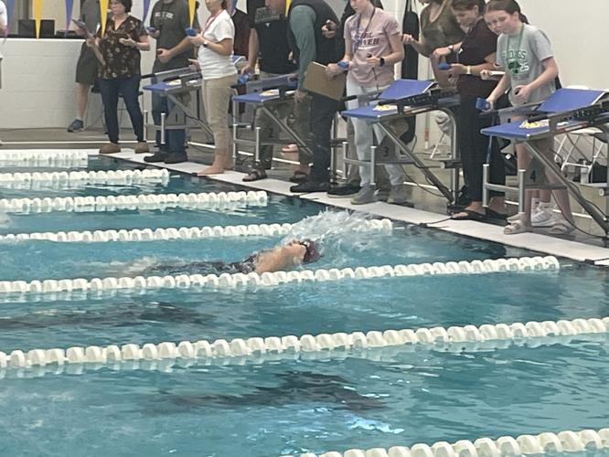 Tainter advances to state as Lady Robins smash personal swim records ...