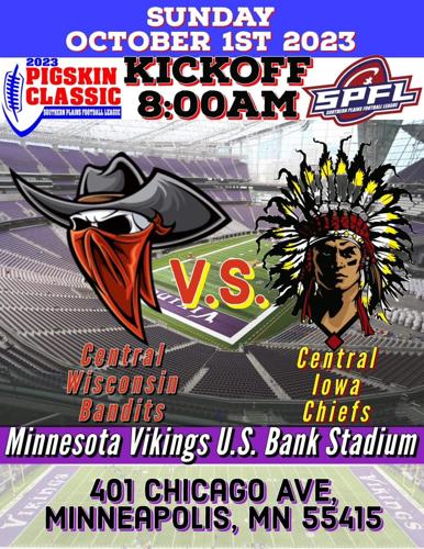 Central Wisconsin Bandits to play at U.S. Bank Stadium, home of the ...