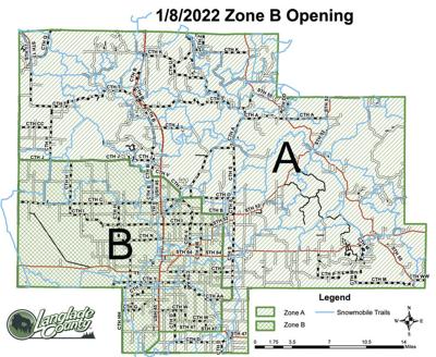 Langlade County snowmobile trails in Zone B set to open | Local News ...