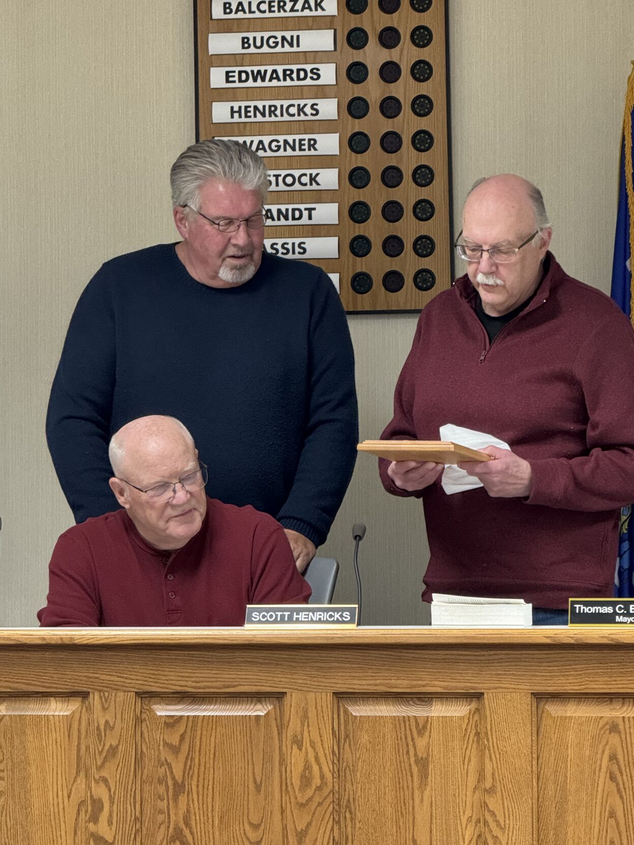 Longtime commitment: City council honors Brandt | Local News ...