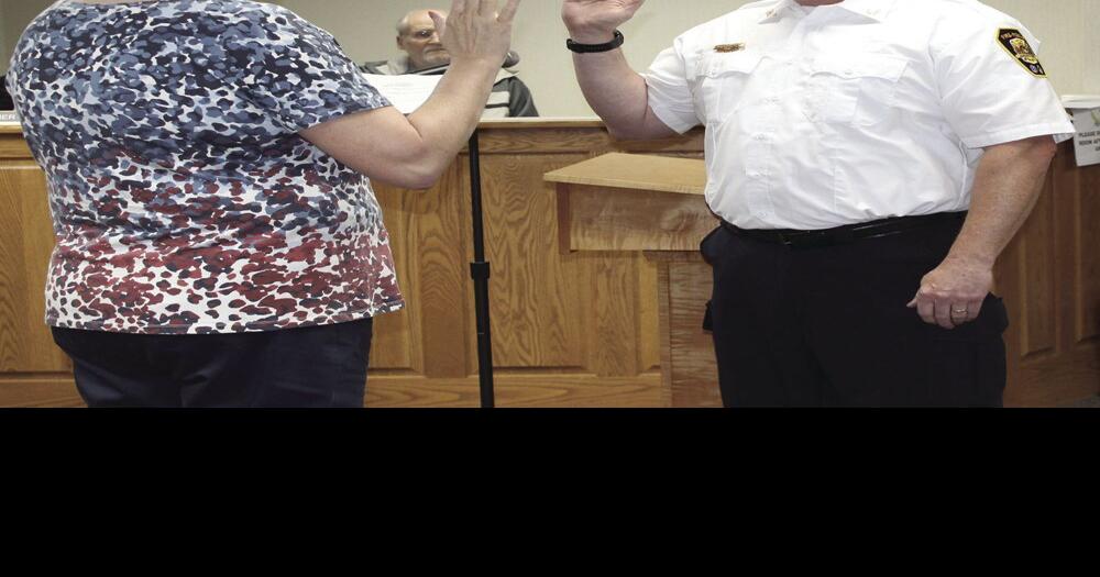 Assistant fire chief oath | Local News | antigojournal.com