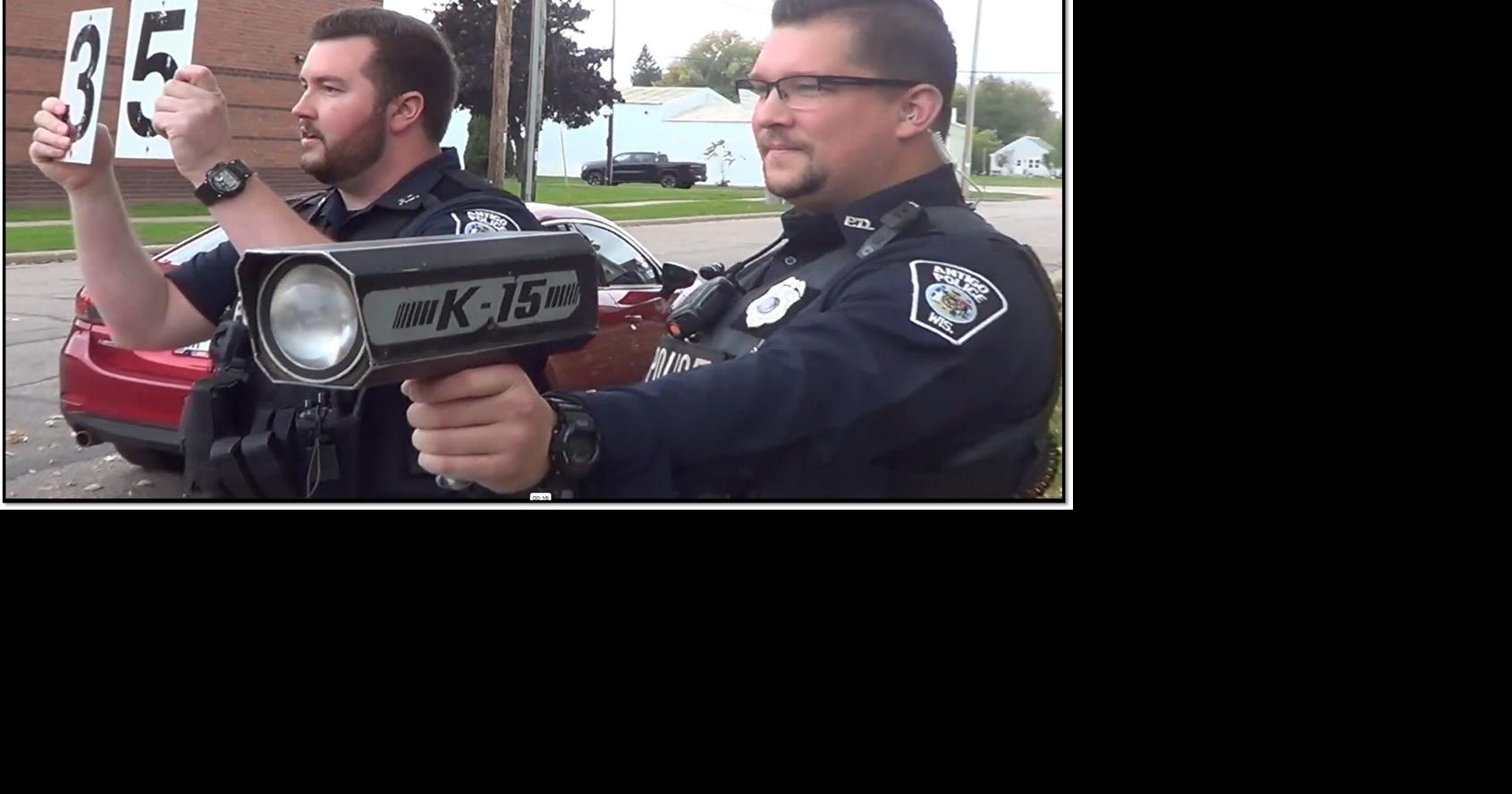 Antigo Police Department narrowly misses out on free speed sign | News ...