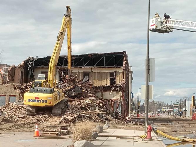 After collapse, entire 5th Ave. building being demolished | News ...