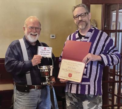 Salm honored for service to Salvation Army | Local News | antigojournal.com