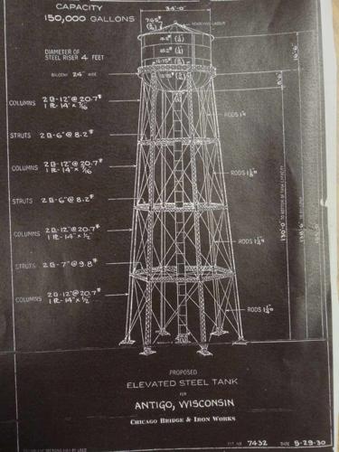 New water tower rises in Antigo | News | antigojournal.com