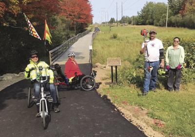 Another paved stretch of trail open to walkers, bicyclists | Local News ...