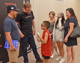 Kids, Parents Weather Long Wait to Meet Author/Host Rinella | News ...