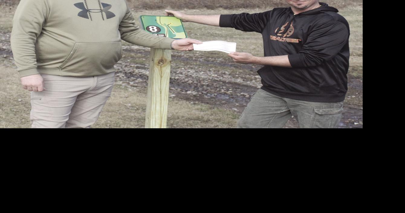 Donation will benefit disc golf course | Local News | antigojournal.com