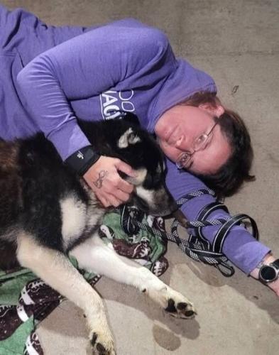 'He wants the love.' After nearly a year, Taz collared, safe at rescue ...
