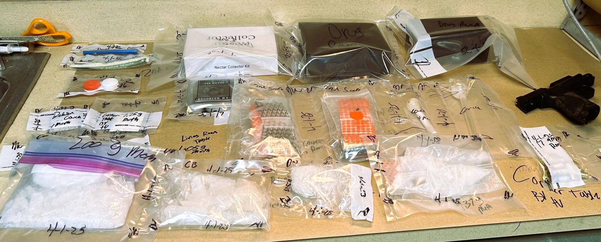 Antigo police: Meth, gun, drug paraphernalia found in search | Local ...