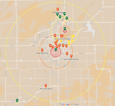 Hazardous chemicals, danger zones highlighted by county officials ...