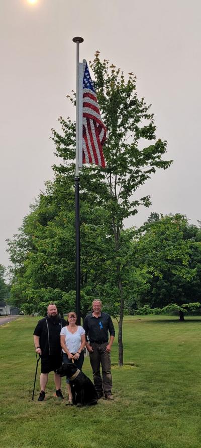 Antigo Visual Arts celebrates Flag At Rest installation | News ...