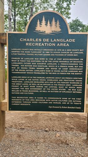 Charles De Langlade Recreation Area donations honored at dedication ...