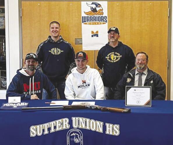 Sutter Union shotgun shooter signs with Midland University | Sports ...