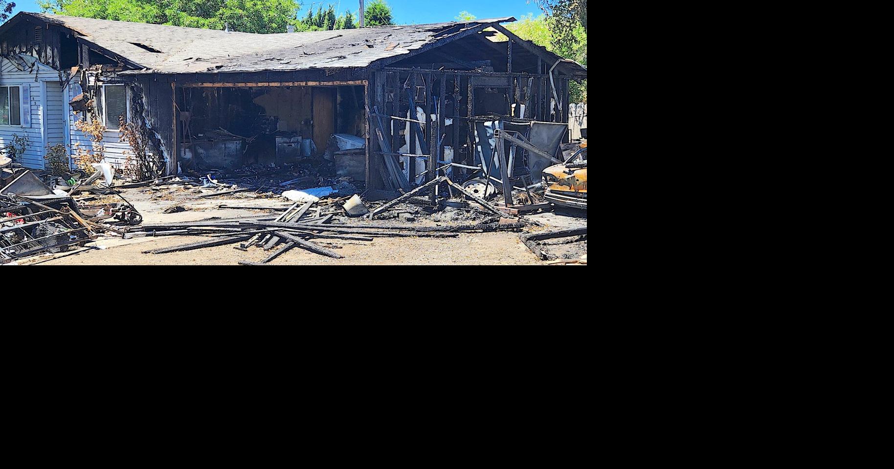 Fire burns garage, damages home | Corning Observer | appeal-democrat.com