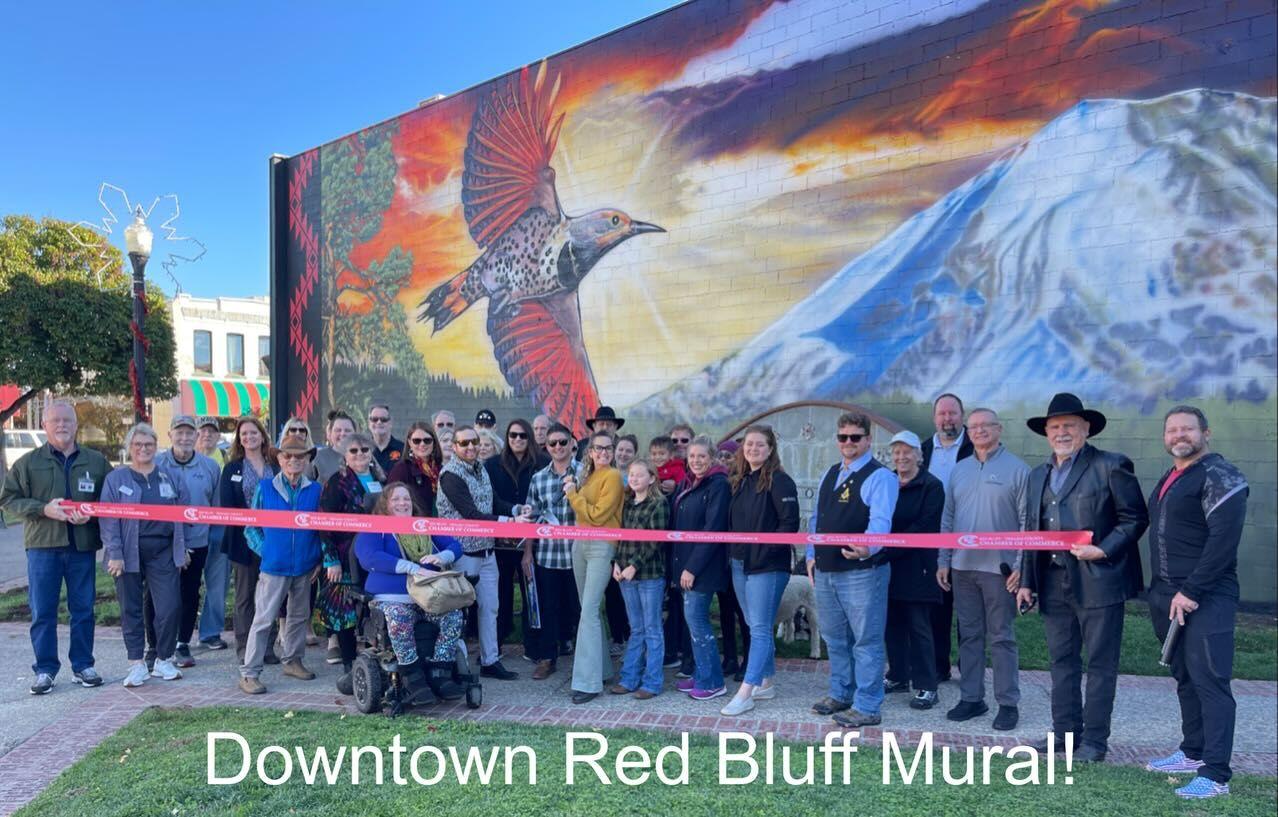 Red Bluff unveils downtown cultural mural | Corning Observer | appeal ...