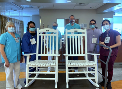 Rideout hospital group donates rocking chairs | News | appeal-democrat.com